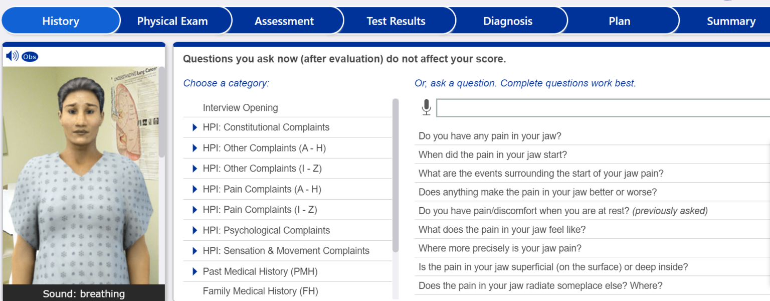 Wanda Pence iHuman Case Study CARDIOVASCULAR SYSTEM - iHuman Assignment ...